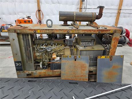 Duke Energy Surplus - Kohler 30 MW Generator - Inoperable