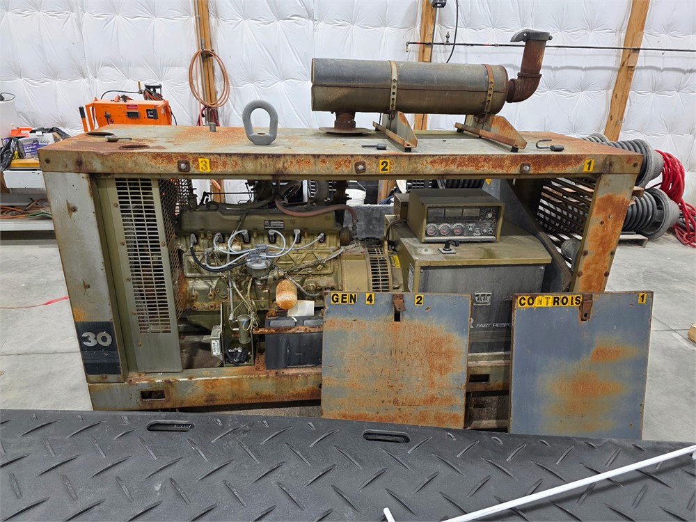 Duke Energy Surplus - Kohler 30 MW Generator - Inoperable